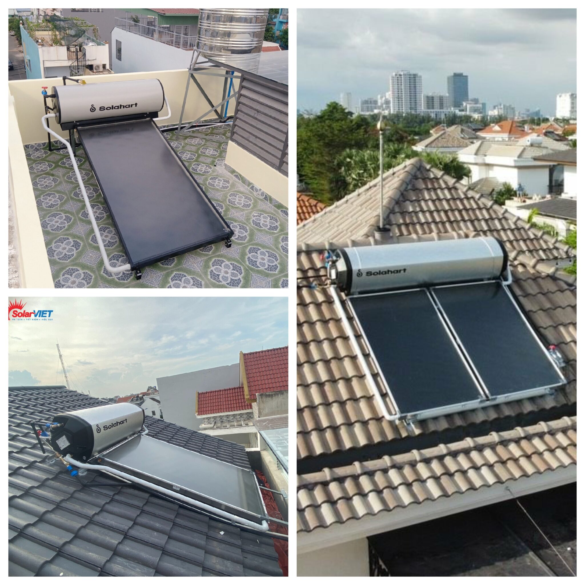 Solahart 150L - 180L và 300L tuổi thọ trung bình máy cao lên đến 20 năm.